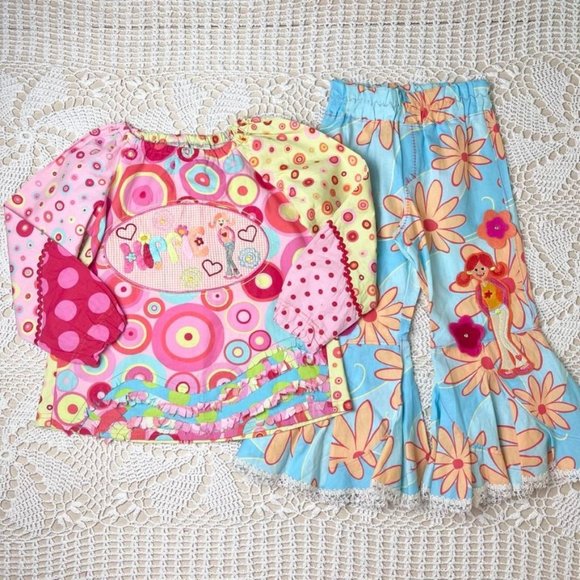 Hand Crafted | Matching Sets | Vintage Handmade Y2k Girls 6 Years ...